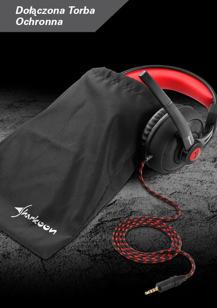 Sharkoon Rush ER2 - Słuchawki - Morele.net