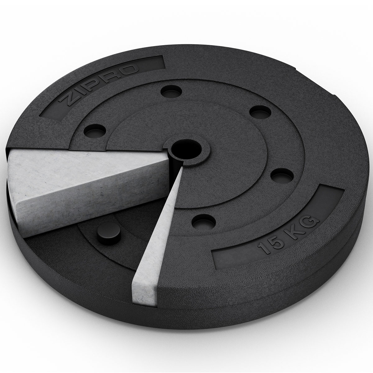 Zipro Obciążenie bitumiczne 15 kg 31 mm powlekane - Morele.net