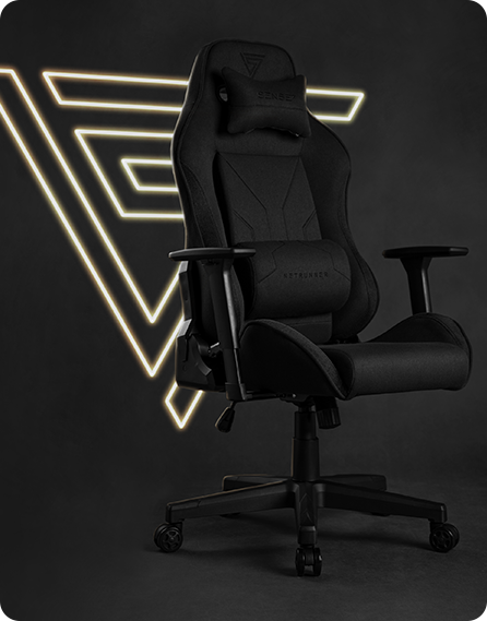 Scaun gaming SENSE7 Netrunner,150 kg,Negru/Gri - eMAG.ro